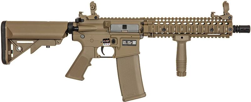 SPECNA ARMS M4 Daniel Defense MK18 CORE X-ASR - full tan | Muničák