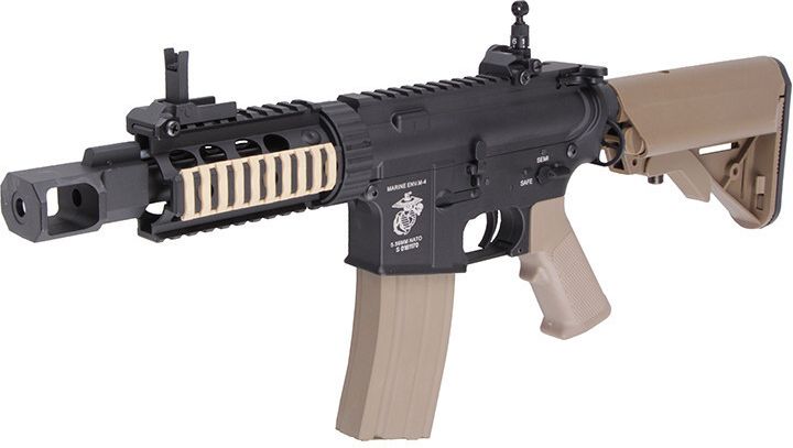 SPECNA ARMS M4A1 RIS Short Half Tan /w CTR stock (SA-A06-HT) | Muničák