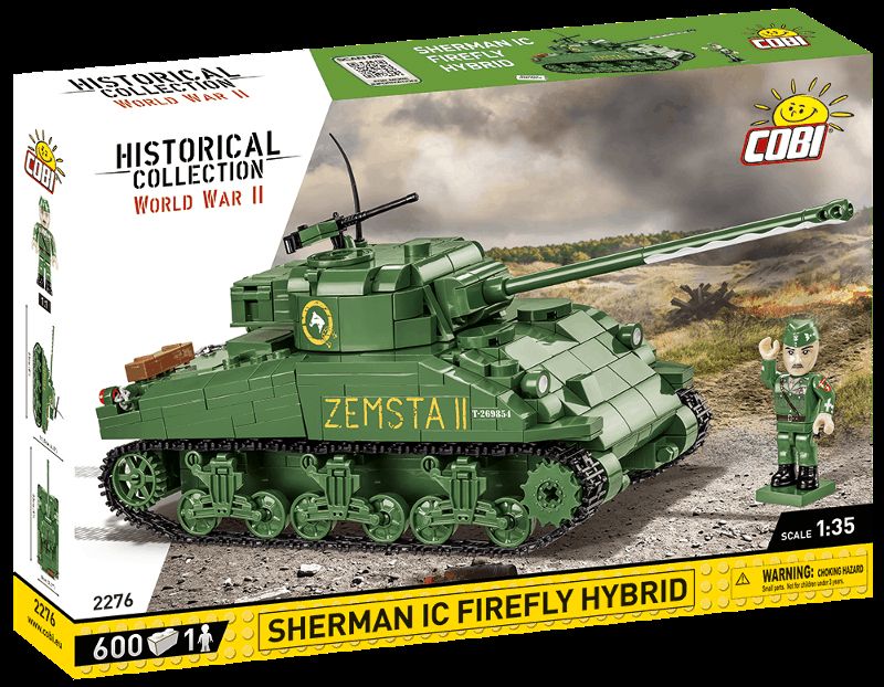 COBI Stavebnica HC WW2 Sherman IC Firefly Hybrid (COBI-2276) | Muničák