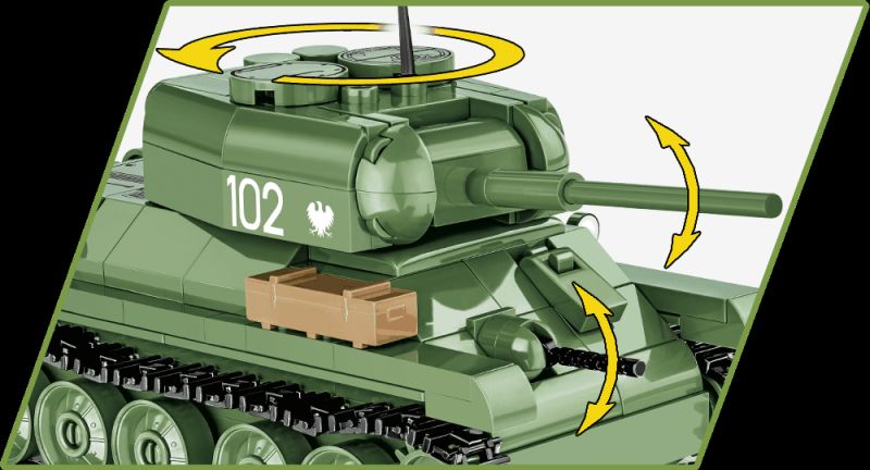 COBI Stavebnica WW2 T-34-85 (COBI-2716) | Muničák